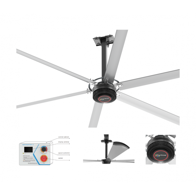 HVLS INDUSTRIAL FAN 24FT | HVLS BIG FANS | PRODUCT LIST | COOL SHOP ...